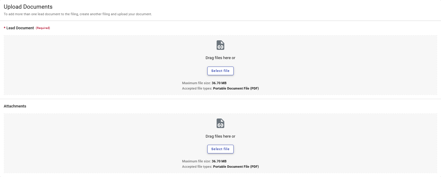 How to Add Attachments to a Filing – eFile and Serve Texas