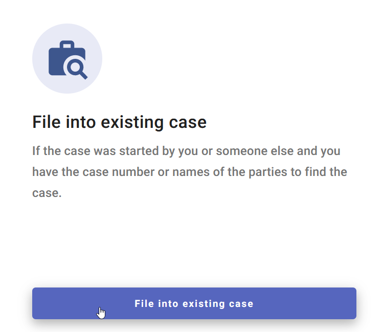 How To File Into an Existing Case – eFile and Serve Texas