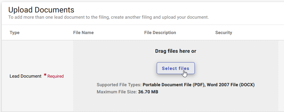 What is the Filings Tab? – eFile and Serve Texas