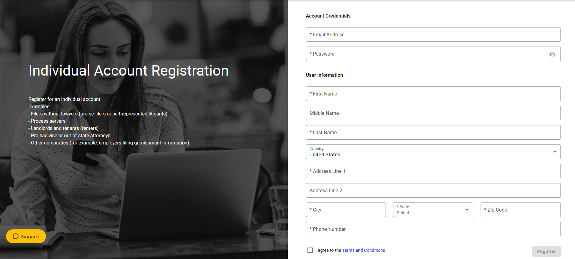 What Name Should I Enter When Registering for an Account as a Business ...