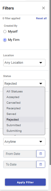 How Do I Correct a Rejected or Canceled Envelope? – eFile and Serve Texas