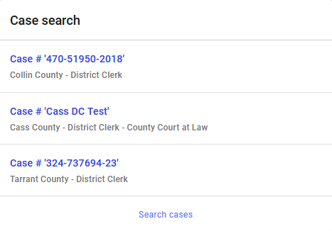 How Do I Bookmark a Case? – eFile and Serve Texas