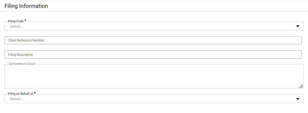 What is the Filings Tab? – eFile and Serve Texas