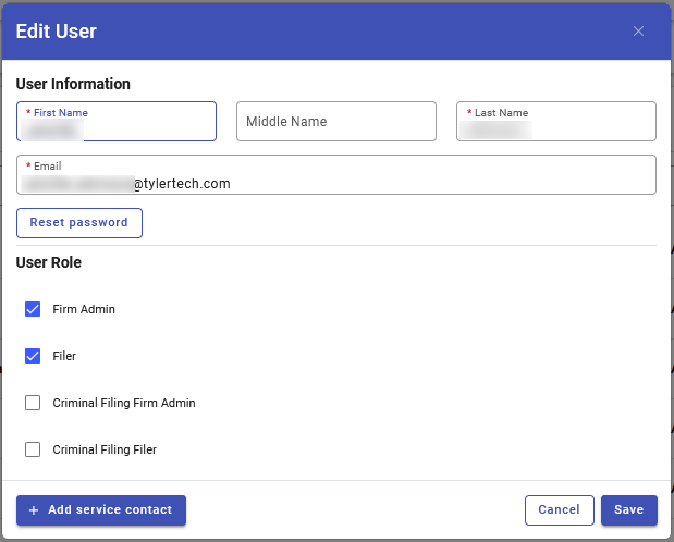 FAQ: Firm Roles and How To Check/Edit Them – eFile and Serve Texas
