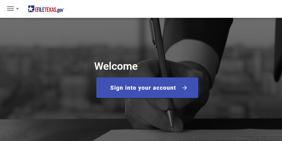 How to Login – eFile and Serve Texas