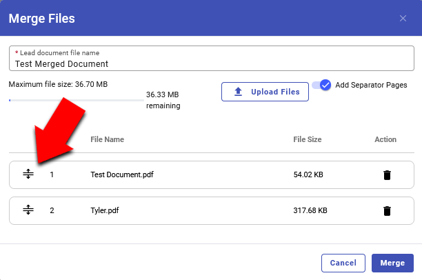 How Can I Merge/Combine My Documents into One PDF? – eFile and Serve Texas