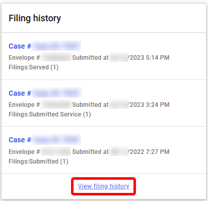 What is the Filing History? How Do I Use It? What is the Status of My ...