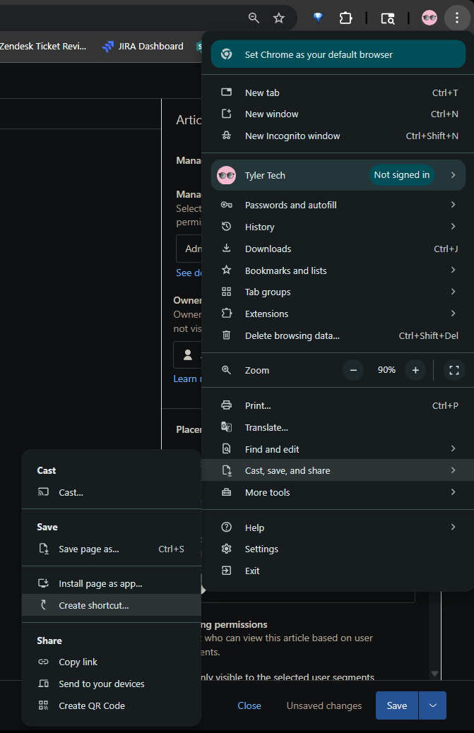 How to Create a Desktop Shortcut for eFile & Serve – eFile and Serve Texas